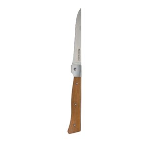 messermeister adventure chef folding 6” fillet knife - german steel & carbonized maple handle - rust resistant & easy to maintain