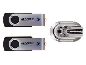 32gb usb 2.0 flash drive (two pack 32gb x 2 = 64gb + finger ring kickstand) memory stick thumb drive zip drive jump drive