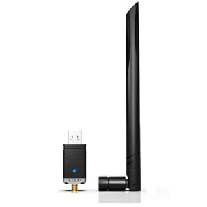 edup usb 3.0 wi-fi adapter ac1300mbps wifi dongle 802.11 ac wireless network adapter with dual band 2.4ghz/ 5.8ghz 5dbi antenna for desktop windows xp/vista / 7/8.1/10 / mac 10. 6-10.15