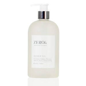 gilchrist & soames zero% unisex shower gel and body wash - 15.5oz - light and fresh, gently cleansing, zero parabens, sulfates, and phthalates