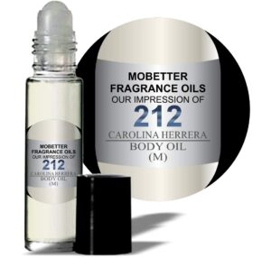 mobetter fragrance oils' our impression of 212 (m) men cologne body oil