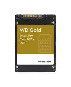 western digital 3.84tb wd gold sn600 enterprise class nvme internal ssd - u.2 pcie, 2.5"/7mm - wds384t1d0d