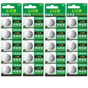 licb cr2025 battery,cr2025 lithium batteries,3 volt coin & button cell (20-pack)