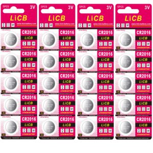 licb cr 2016 battery,cr2016 lithium batteries,3 volt coin & button cell (20 pack)