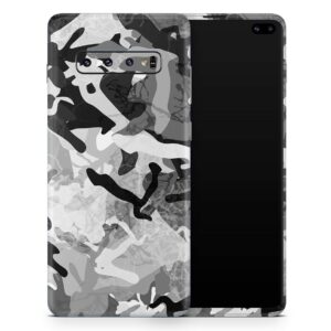 designskinz desert snow camouflage v2 protective vinyl decal wrap skin cover compatible with the samsung galaxy s20 (screen trim & back glass skin)