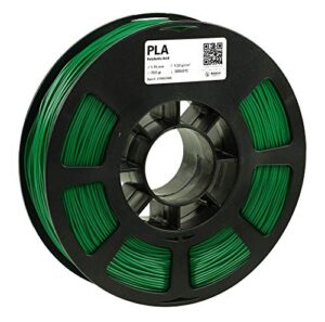 kodak pla filament 1.75mm for 3d printer, green, dimensional accuracy +/- 0.02mm, 750g spool (1.7lbs), pla filament 1.75 used as 3d printer filament to refill most fdm printers