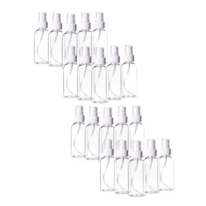 20 pack clear spray bottle, cleaning products,travel,dispensing makeup liquid,reusable