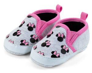 disney mickey mouse red and black infant shoes (pink minnie, us_footwear_size_system, infant, age_range, medium, 9_months, 12_months)