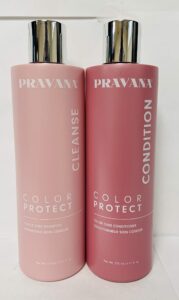 pravana color protect shampoo & conditioner 11oz duo