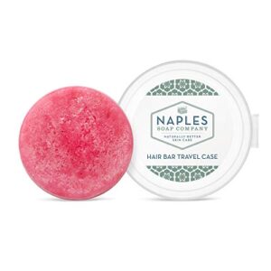 naples soap company, protein enriched, 50-75 use, solid hair conditioner bar, eco-friendly haircare, helps ensure vibrant, healthy hair, all hair types, sunkissed, 1oz