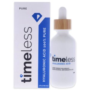 timeless skin care hyaluronic acid 100 percent pure serum unisex 2 oz