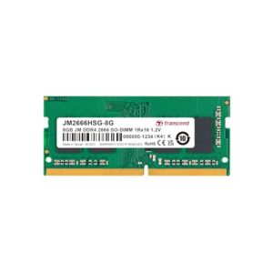 transcend ddr4 dram module (jetram) 2666 mbps 8gb (jm2666hsg-8g)