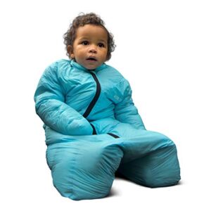 morrison outdoors little mo 20 down baby sleeping bag (blue)