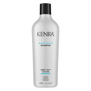 kenra sugar beach shampoo | sweet soft texture | creates amplified, soft waves while providing moisture | lightweight formula that adds texture & volume | all hair types | 10.1 fl. oz