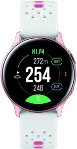 samsung electronics galaxy watch active2-tracker 40mm bt (golf edition), blood pressure monitor, gold - us version with warranty smartwatch(sm-r830nzdggfu)