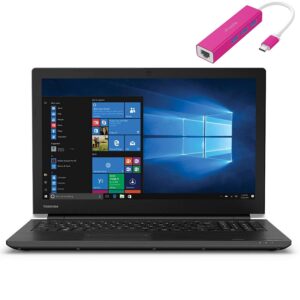 toshiba 2022 dynabook tecra a50-j 15.6" business laptop computer, intel quad-core i9-12900h up to 4.7ghz, 8gb ddr4 ram, 256gb pcie ssd, dvdrw, wifi 6, bluetooth 5, windows 10 pro, ipuzzle type-c hub