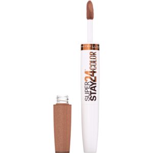 maybelline superstay 24, 2-step liquid lipstick, coffee edition, chai once more