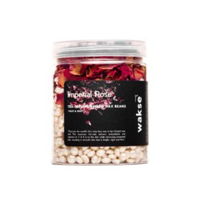 wakse mini imperial rose hard wax beans (4.8 oz)