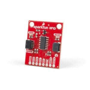 sparkfun rfid qwiic reader-pairs with the id-la modules: id-3la, the id-12la, or the id-20la, and utilizes 125khz rfid chips includes read led & buzzer no soldering required