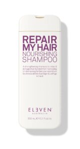 eleven australia repair my hair nourishing shampoo rebuild damaged hair & protect from heat styling - 10.1 fl oz