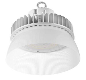 grandlumen 150w led high bay ufo light, etl certified, 4000k daylight, led warehouse lighting with pc reflector