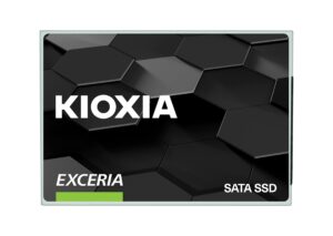 kioxia exceria sata ssd 480gb - 2.5” serial ata (sata) 6 gbit/s, read/write speed up to 555/540 mb/s, internal drive for notebook/laptop, desktop pc, hdd upgrade (ltc10z480gg8)