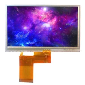 sanzamelin 4.3 inch tft lcd display ips model 480x272 resolution rgb interface with resistive touch screen