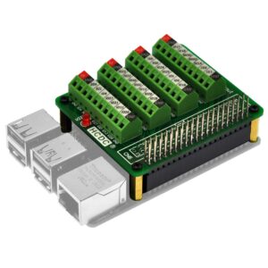 rpi gpio terminal block breakout board hat, for raspberry pi