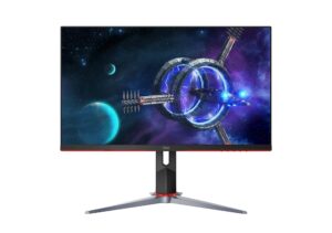 aoc 27g2 27" frameless gaming ips monitor, fhd 1080p, 1ms 144hz, nvidia g-sync compatible + adaptive-sync, height adjustable, 3-year zero dead pixel guarantee (renewed)