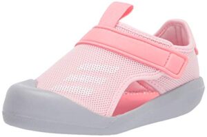 adidas kids altaventure ct slide sandal, pink/white/super pop, 8 us unisex toddler