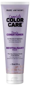 marc anthony complete color care purple conditioner for blondes & highlights, 8 ounce (packaging may vary)