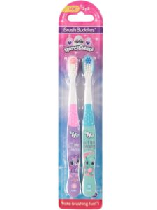 brush buddies hatchimal 2 pack toothbrush