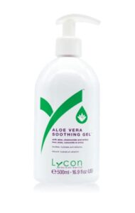 bee line industries lycon wax ~ post wax aloe vera soothing gel 500ml / 17oz