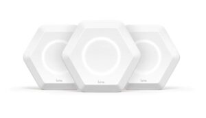 luma whole home mesh wifi (3 pack - white) - replaces wifi extenders and routers, free parental controls, gigabit speed