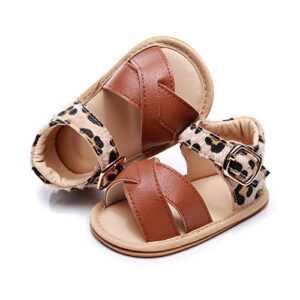 baby girls sandals rubber sole non-slip summer outdoor toddler flat shoes infant cute little kids first walker shoes