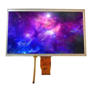 sanzamelin 10.1-inch tft lcd display 1024 * 600 resolution rgb interface ips without backlight with resistance tp touch screen