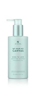 alterna my hair my canvas more to love bodifying vegan shampoo, 8.5 fl oz | botanical caviar, bring fullness & movement to hair | sulfate free