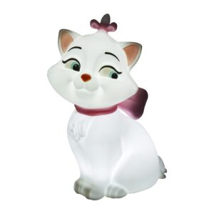 paladone aristocats marie lamp - officially licensed disney merchandise white