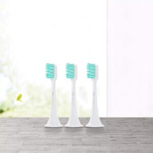 original xiaomi mijia sonic electric toothbrush heads 3pcs smart toothbrush dupont brush head mini mi clean sonic oral hygiene compatible for t300 and t500