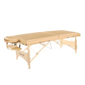 master massage 30" belford portable massage & exercise table package, cream luster, 1count