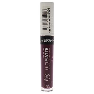 covergirl outlast ultimatte one step liquid lip color, vino you didn't, vino you didn't, 0.12 fl ounce