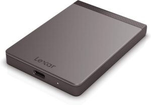 lexar 1tb sl200 portable ssd, read/write speeds of up to 550/400 mb/s, usb-c, external solid state drive (lsl200x001t-rnnnu)