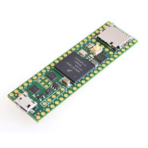 pjrc teensy 4.1 arm cortex-m7 processor at 600mhz with a nxp imxrt1062 (without pins)