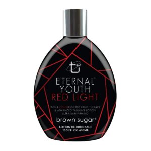 brown sugar eternal youth red light advanced tanning lotion - 13.5 oz.