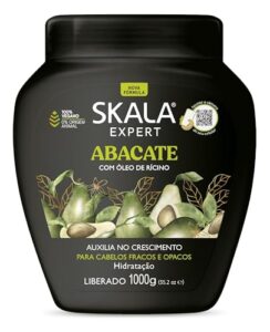 skala avocado hair cream hair treatment conditioning (1000g) - imported from brazil