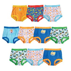 blippi baby-boys blippi toddler boy potty training pant multipacks, blippi tb 10pk, 4t