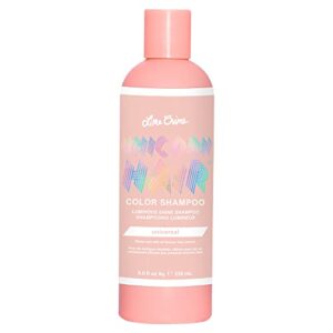 lime crime unicorn hair color shampoo, universal for all hair dyes & tints - color-depositing & revitalizing shampoo to boost shine - conditions without stripping & protects color-treated hair