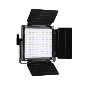 gvm rgb led video light, 800d photography lighting with app control, video light for youtube outdoor studio, led panel video light (not include stand)