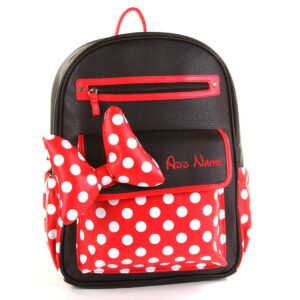 personalize disney minnie mouse diaper backpack 3 pc set