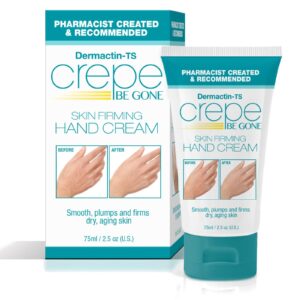 crepe be gone skin firming hand cream 2.5 oz.